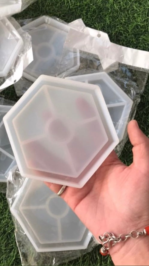 Deep Hexagon Coater Mould – Resin Raw Material
