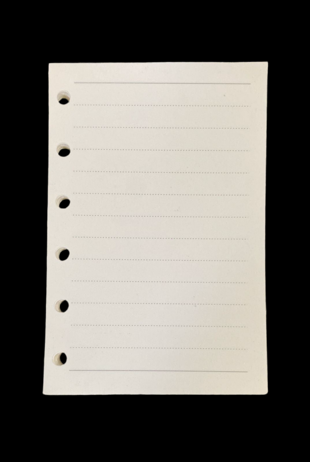 A7 Diary Pages – Resin Raw Material