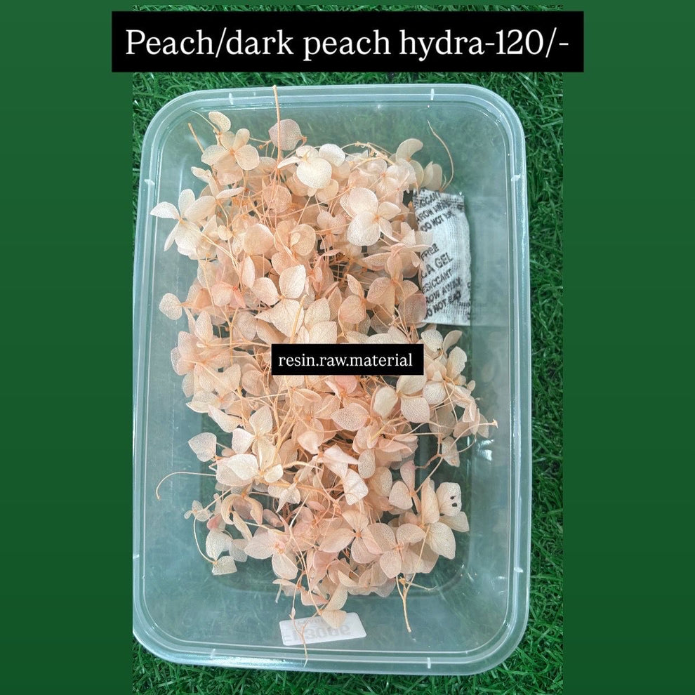 Peach Hydrangea Flower – Resin Raw Material