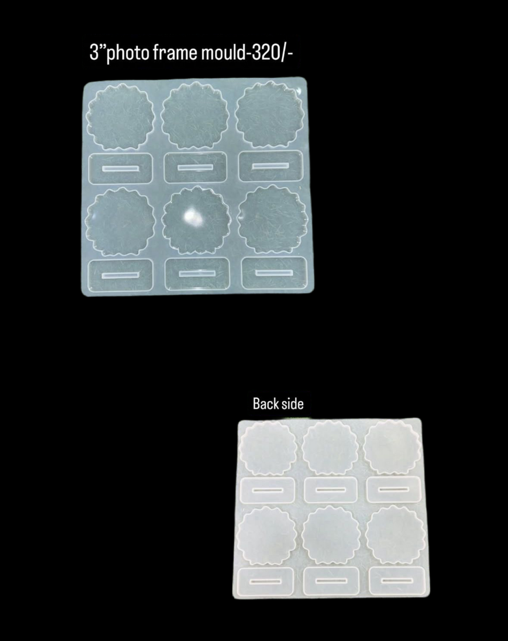 3” photo frame mould with stand – Resin Raw Material