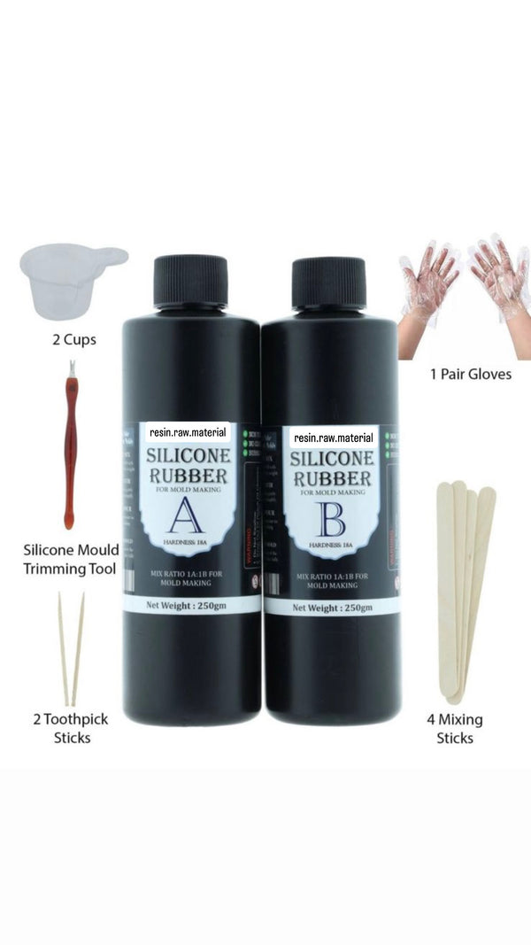 Silicone Rubber 500gm – Resin Raw Material
